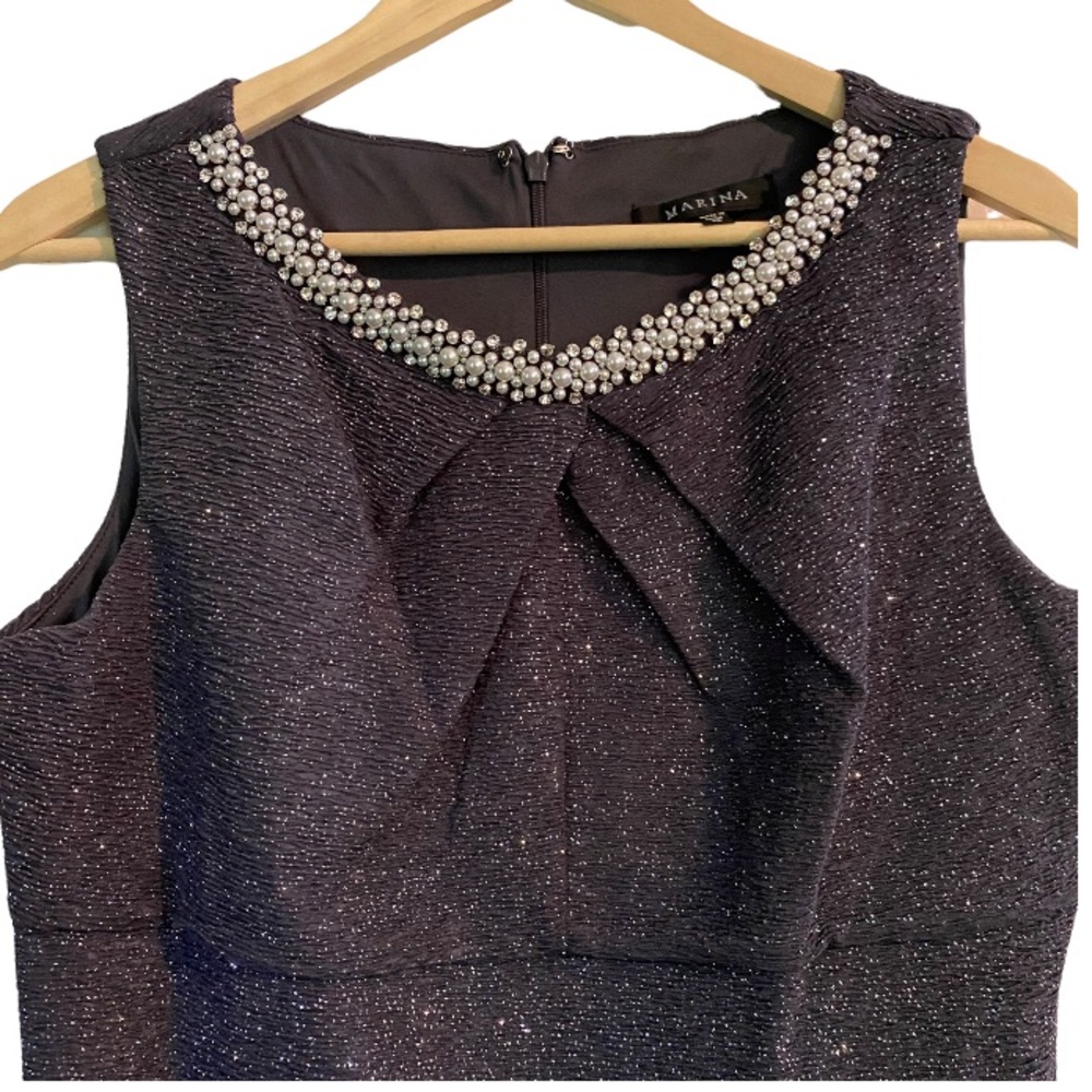 Marina Cocktail Sparkle Dress - Gem